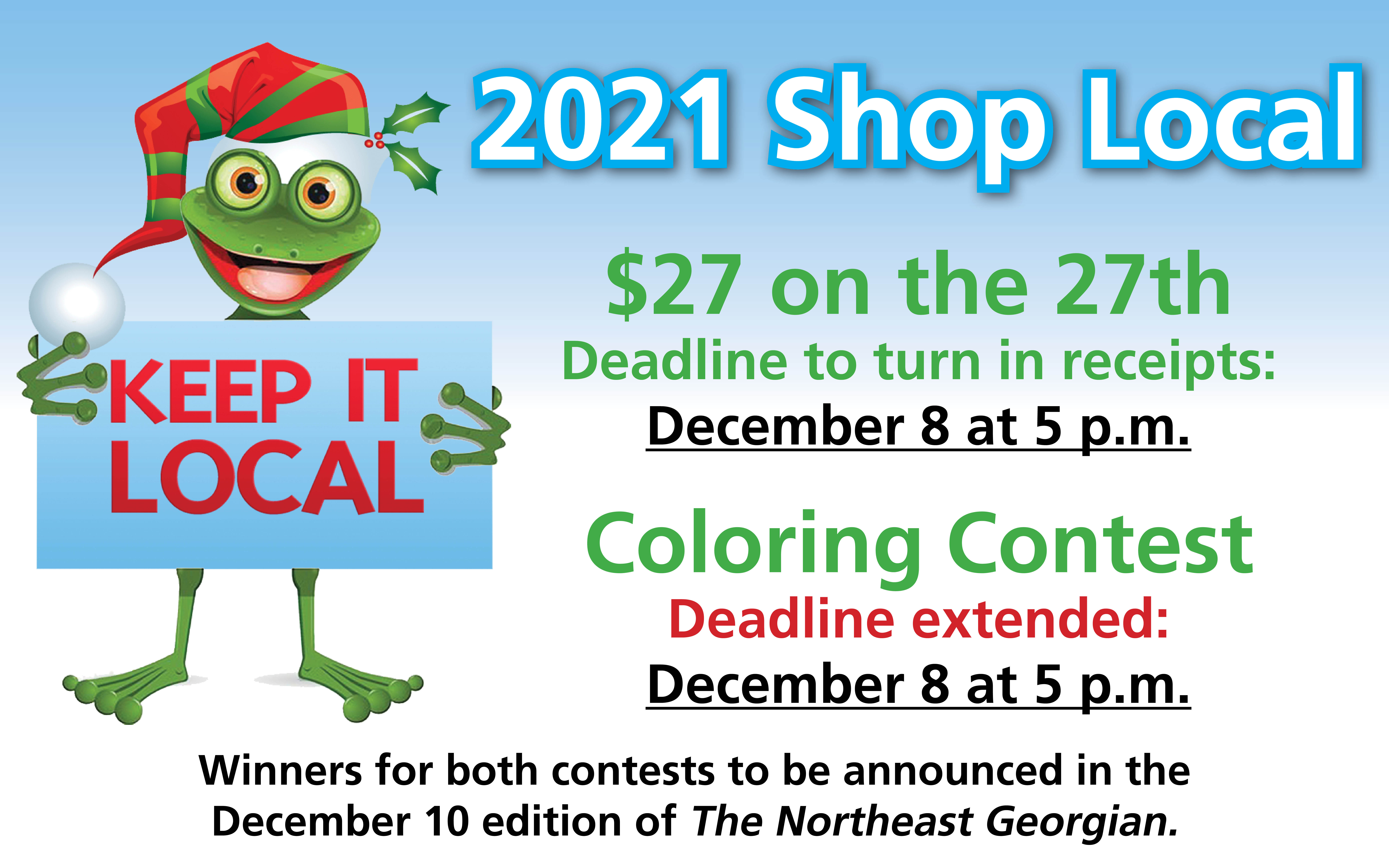 Shop Local Contests | The Northeast Georgian, Cornelia, Georgia