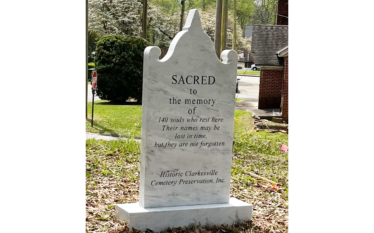 Cemetery gets new historic marker | The Northeast Georgian, Cornelia ...