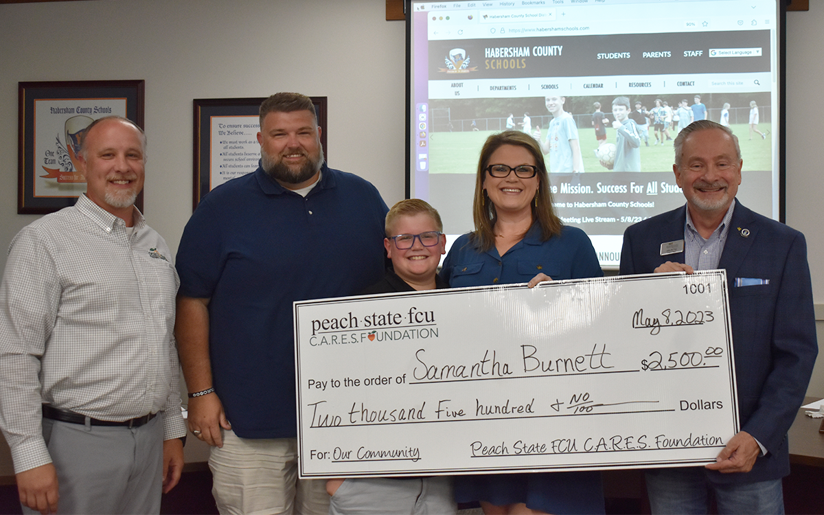 School board celebrates community members | The Northeast Georgian ...